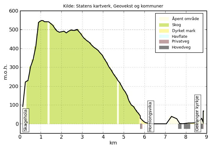 Sightseeing tour mit dem Ausflugsschiff auf dem UNESCO Geirangerfjord